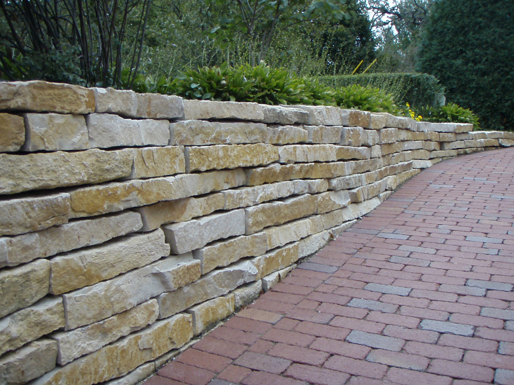 Limestone Wall